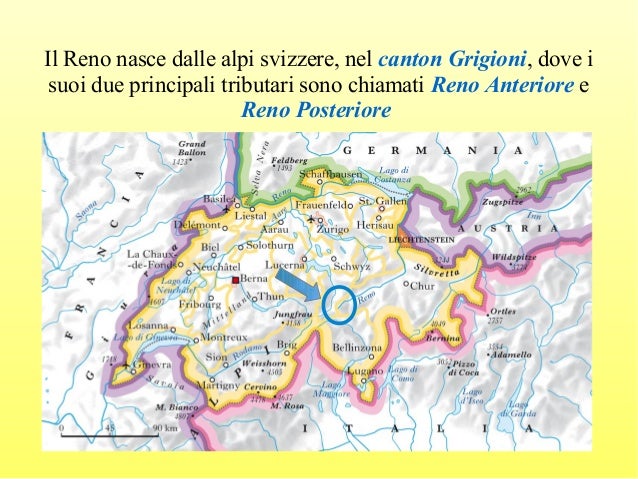Reno un fiume nel cuore dell'europa