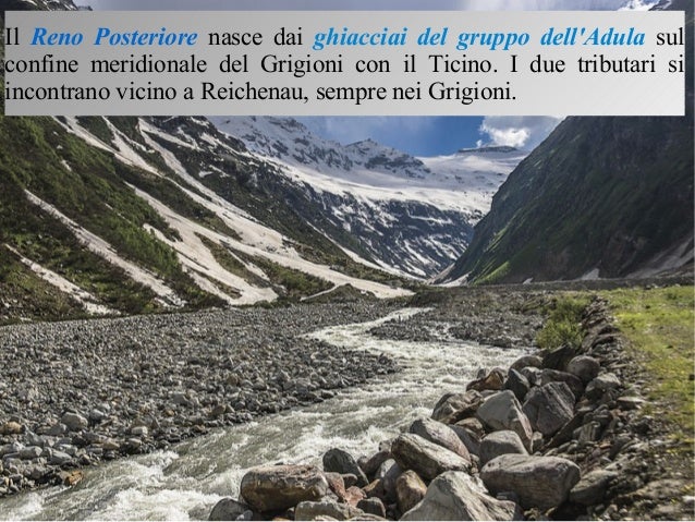 Reno un fiume nel cuore dell'europa