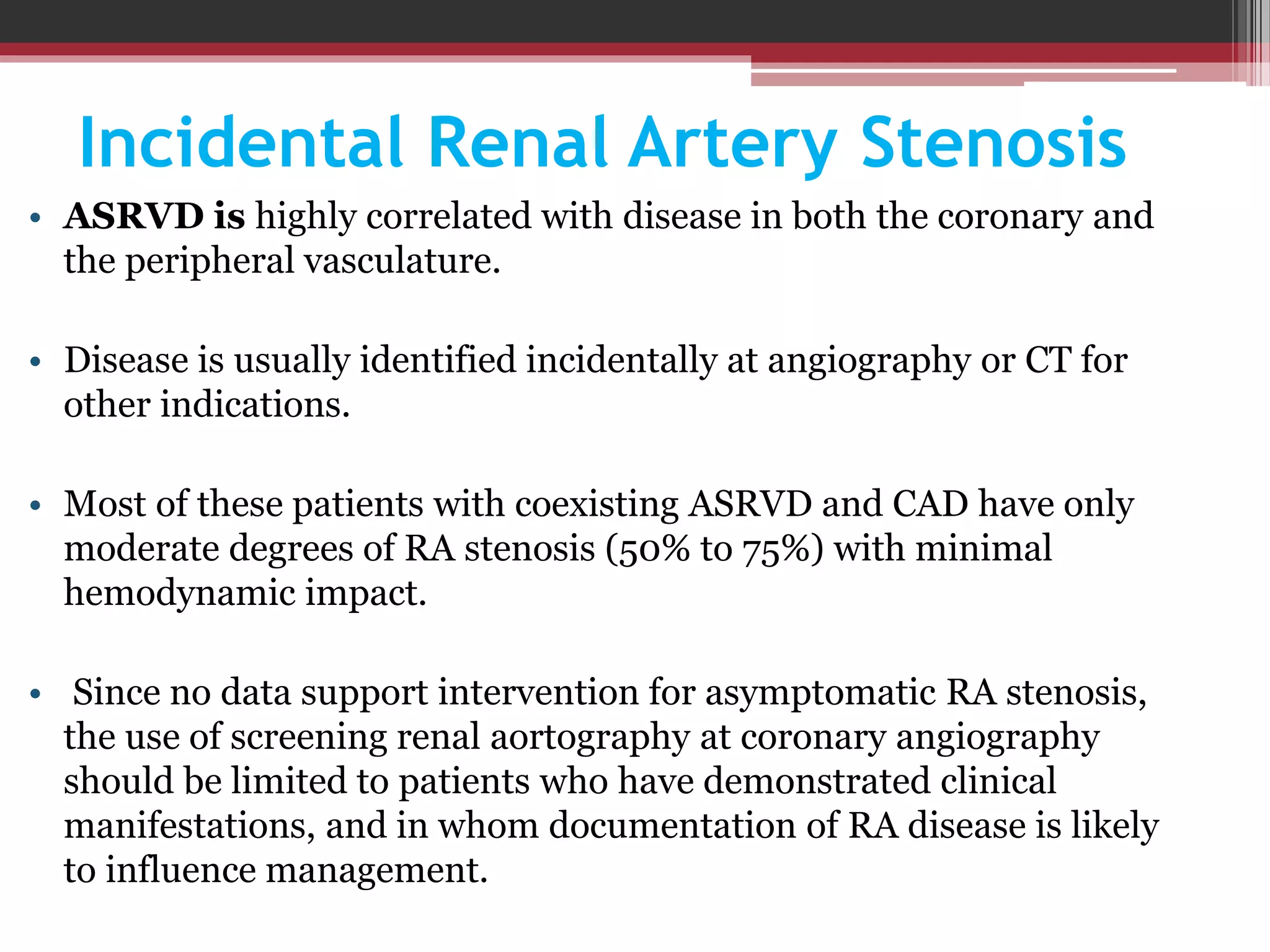 Renovascular hypertension(rvh) | PPTX