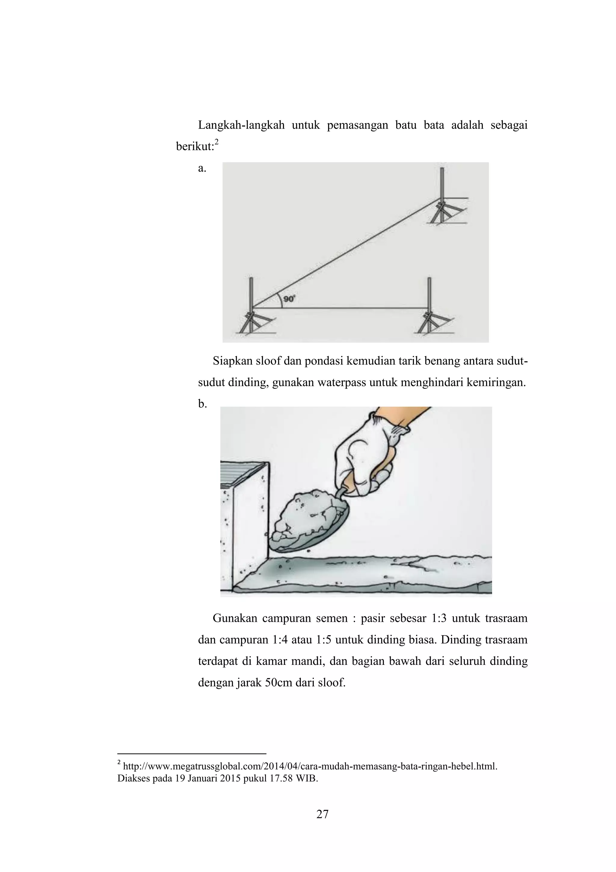 Renovasi fasade dan lantai bangunan rumah tinggal | PDF