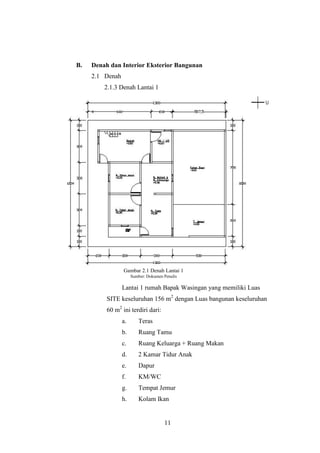 Renovasi fasade dan lantai bangunan rumah tinggal | PDF