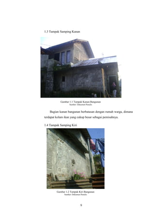 Renovasi fasade dan lantai bangunan rumah tinggal | PDF