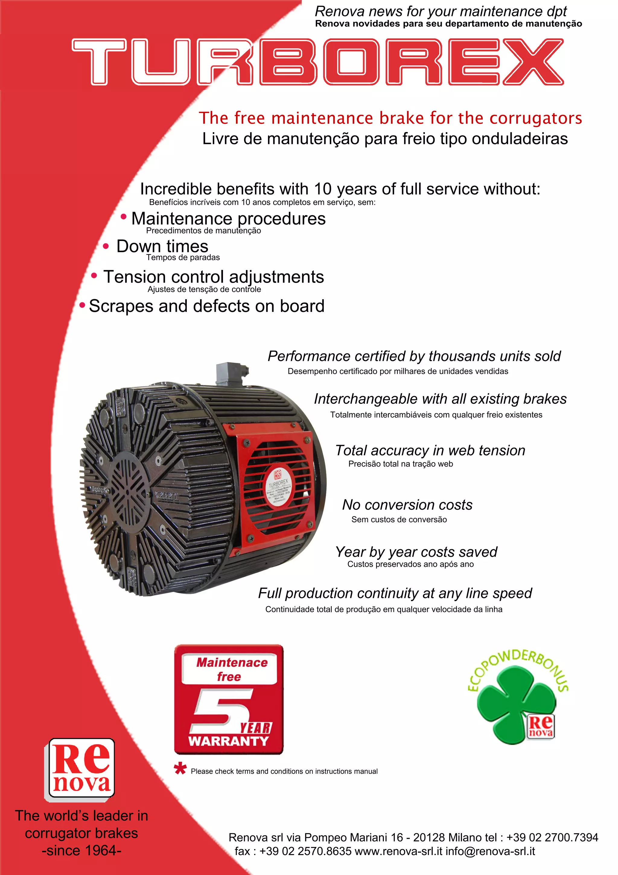 Renova turborex brakes freios pneumaticos | PDF