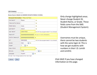 Ren place manage students | PDF