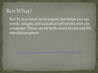 How to make renpy game maker for beginners .pdf