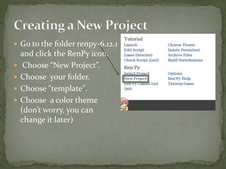 How to make renpy game maker for beginners .pdf | Free Download