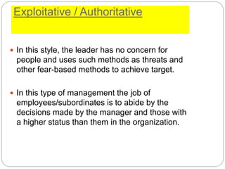 Rensis likert management _Leadership Theory | PPTX