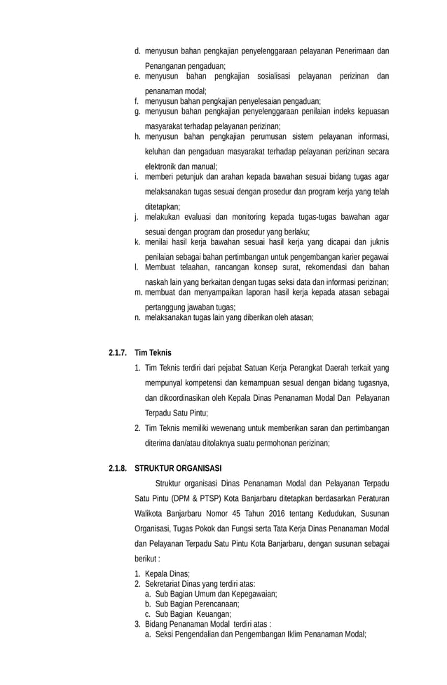 Renstra revisi dpmptsp | PDF