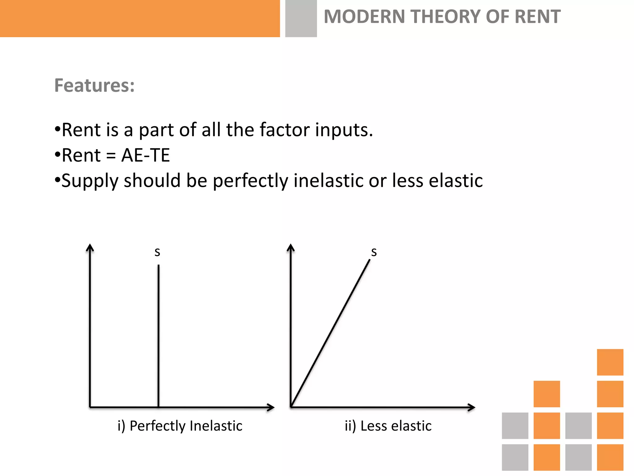 Modern theory of Rent and Quasi-rent | PDF