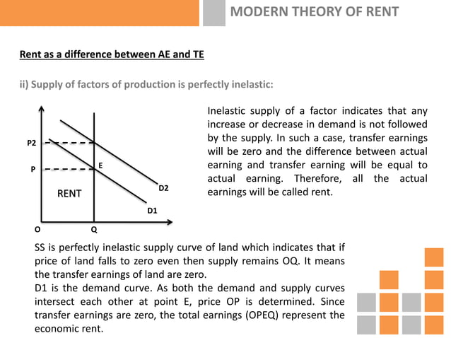 Modern theory of Rent and Quasi-rent | PDF