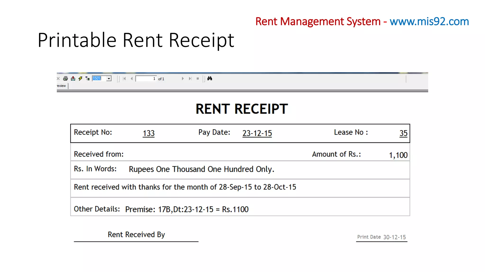 Lease Management System | PPTX