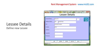 Lease Management System | PPTX