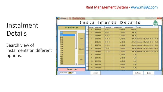 Lease Management System | PPT