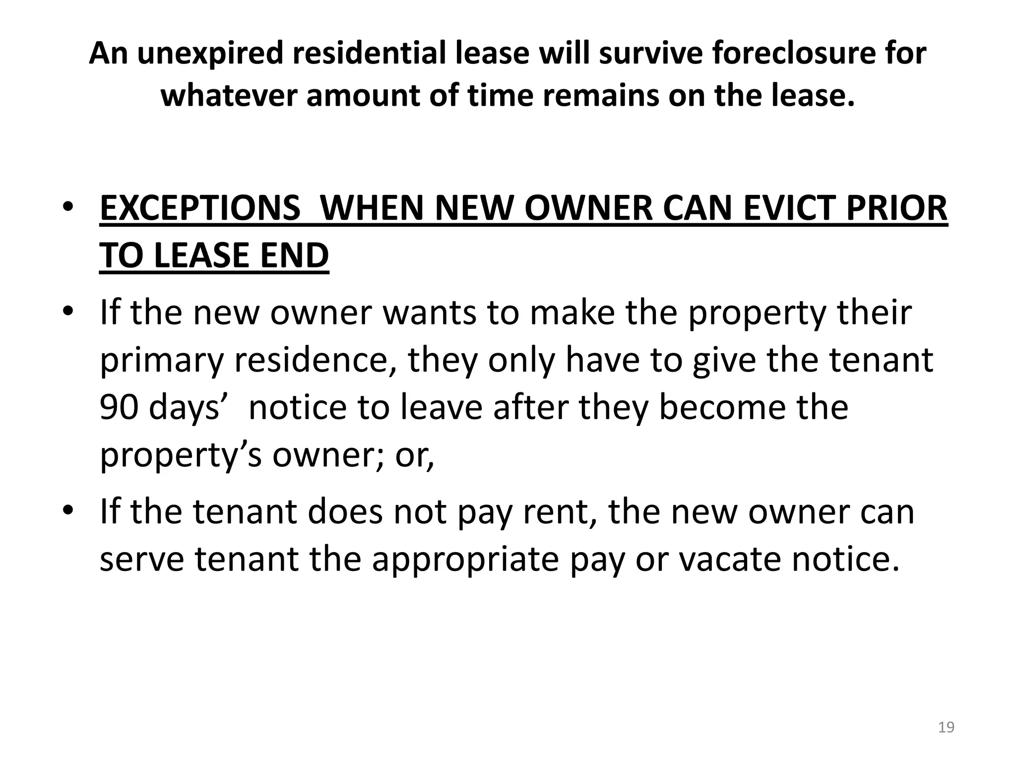 Tenant's Rights Presentation | PPTX