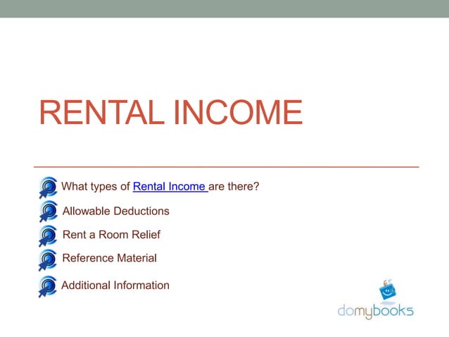 Rental income | PPTX