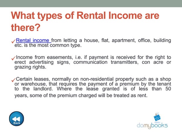 Rental income | PPT