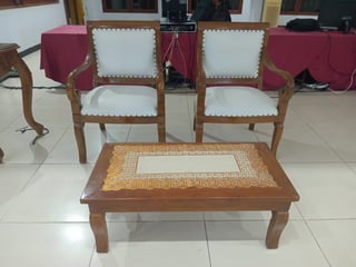 Rental Kursi VIP Type Lama Set Meja VIP Kayu | PPT