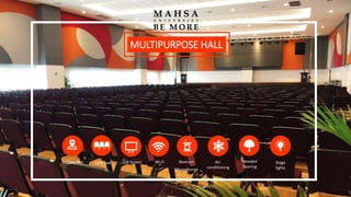 MAHSA Facilities Rentals | PPTX