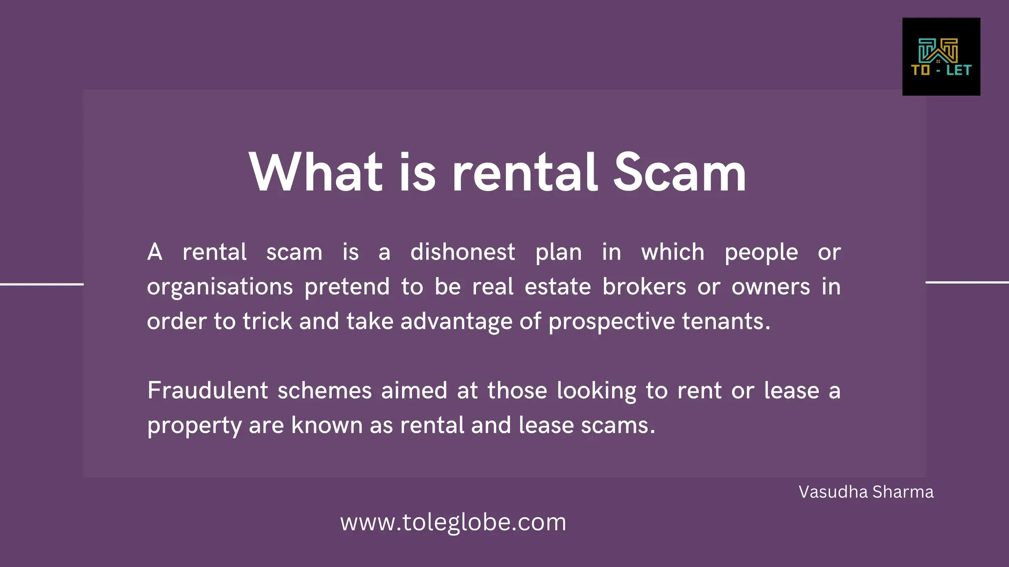 Different Types of rental scam that accur | PDF