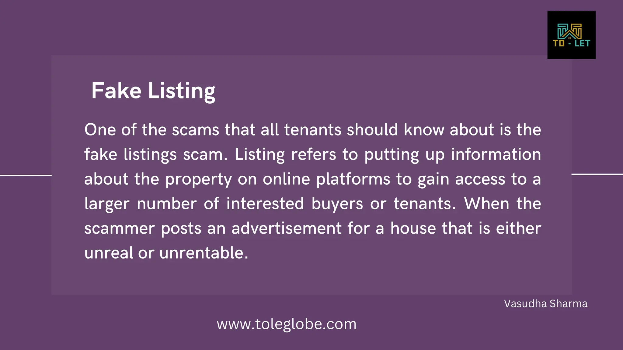 Different Types of rental scam that accur | PDF