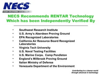 NECS-Rentar Presentation | PPT