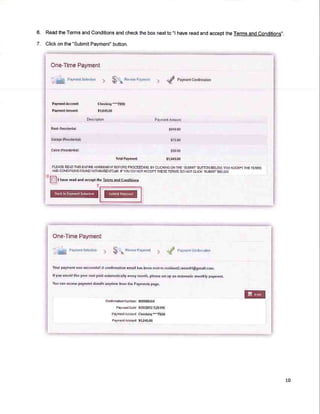 Rent cafe resident registration & payment instructions | PDF