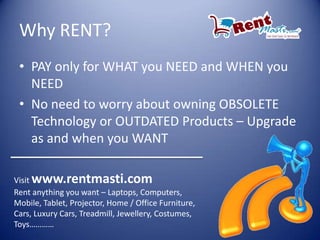 Renting and sharing | PPTX