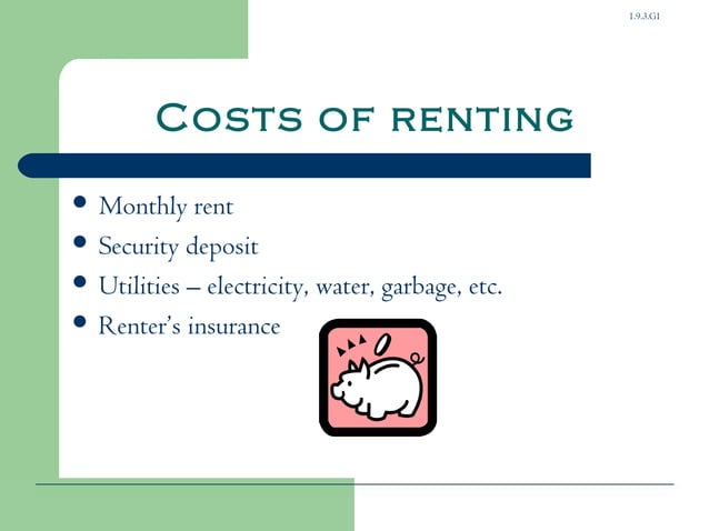 Renting v/s owning ppt | PPT