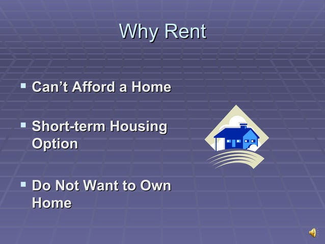 Renting vs. owning | PPT