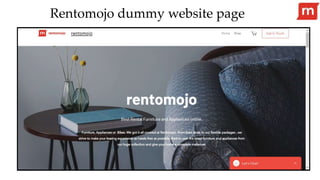 SEO strategy for Rentomojo | PPTX