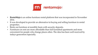 SEO strategy for Rentomojo | PPTX