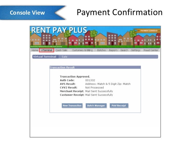 RentPay Plus by national discount merchant services