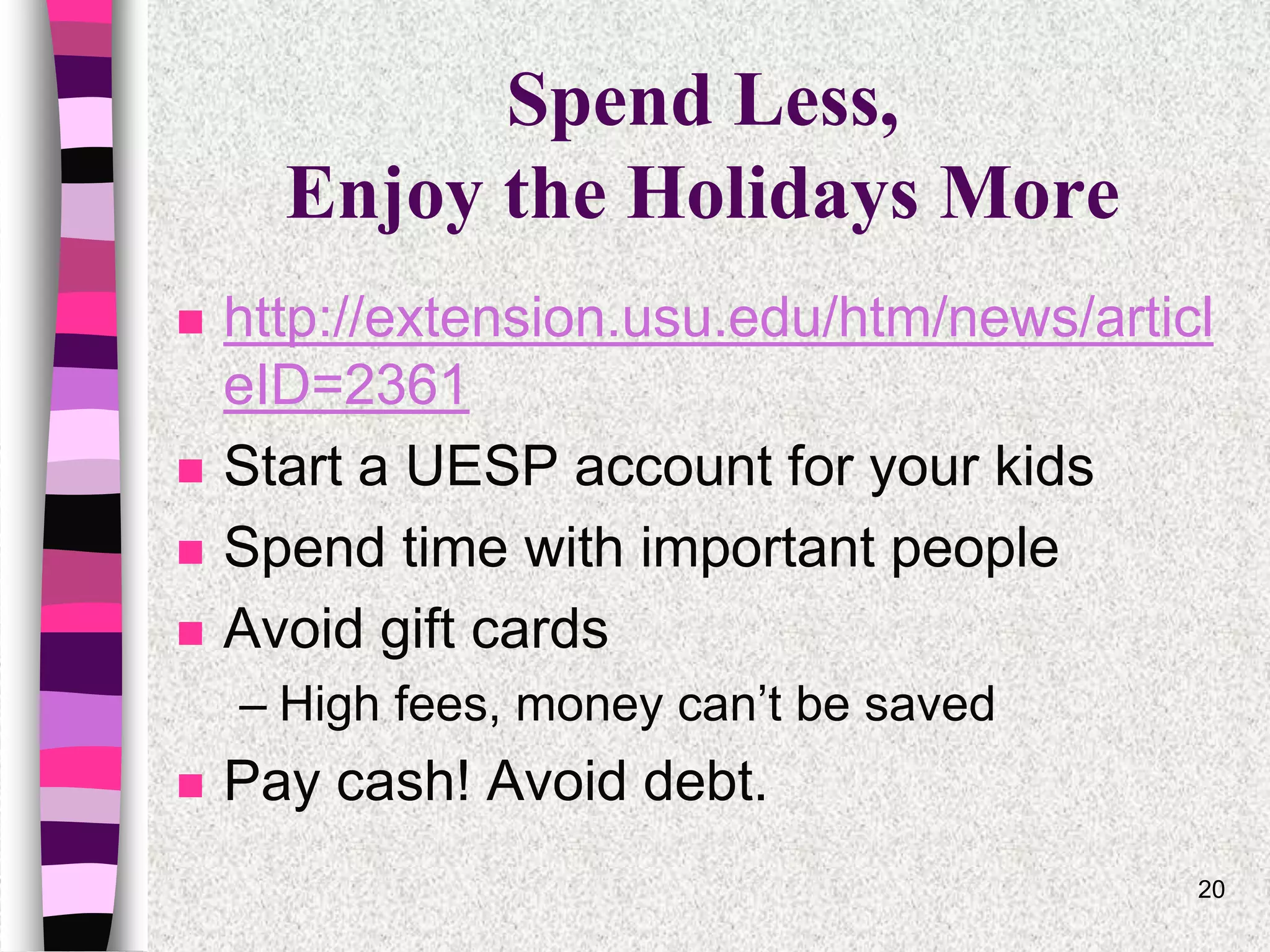 Rentry students 10 sound money management principles ppt.ppt