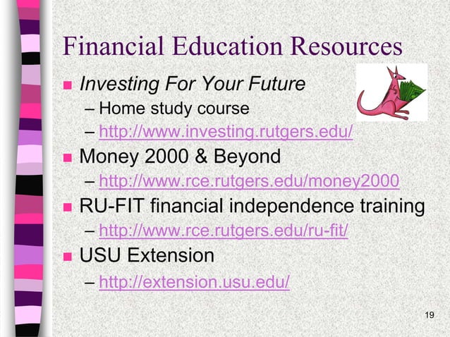 Rentry students 10 sound money management principles ppt.ppt