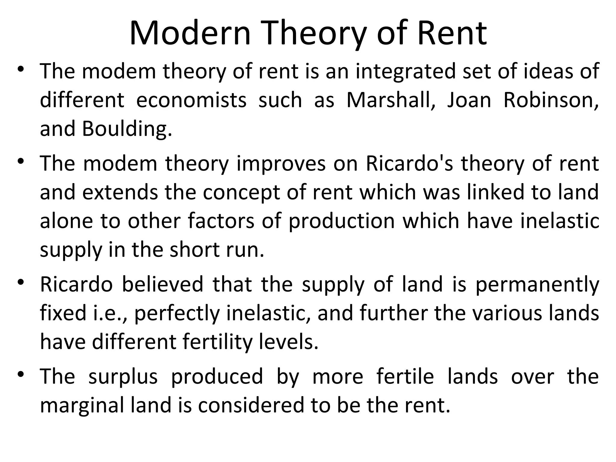 Rent,wages,interest and profit | PPT