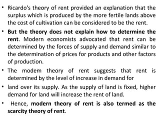 Rent,wages,interest and profit | PPT