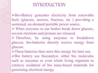 bio batteryyyyy | PPTX