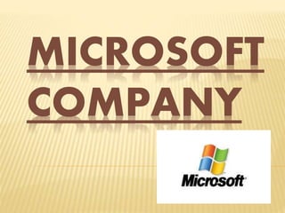 Social Responsibilities of Microsoft Company | PPTX