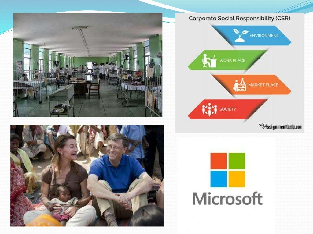 Social Responsibilities of Microsoft Company