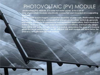 MICROCRACKS IN PV MODULE ppt | PPTX