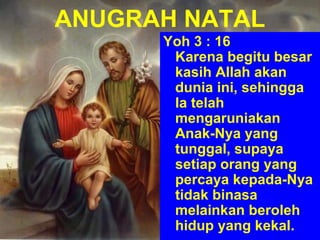 Renungan NATAL | PPT