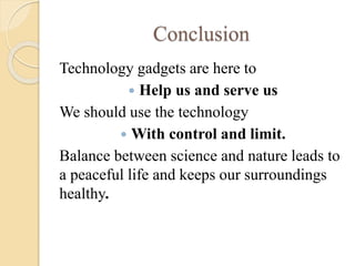 Technology and its effects | PPTX | Technology Industry | Industries