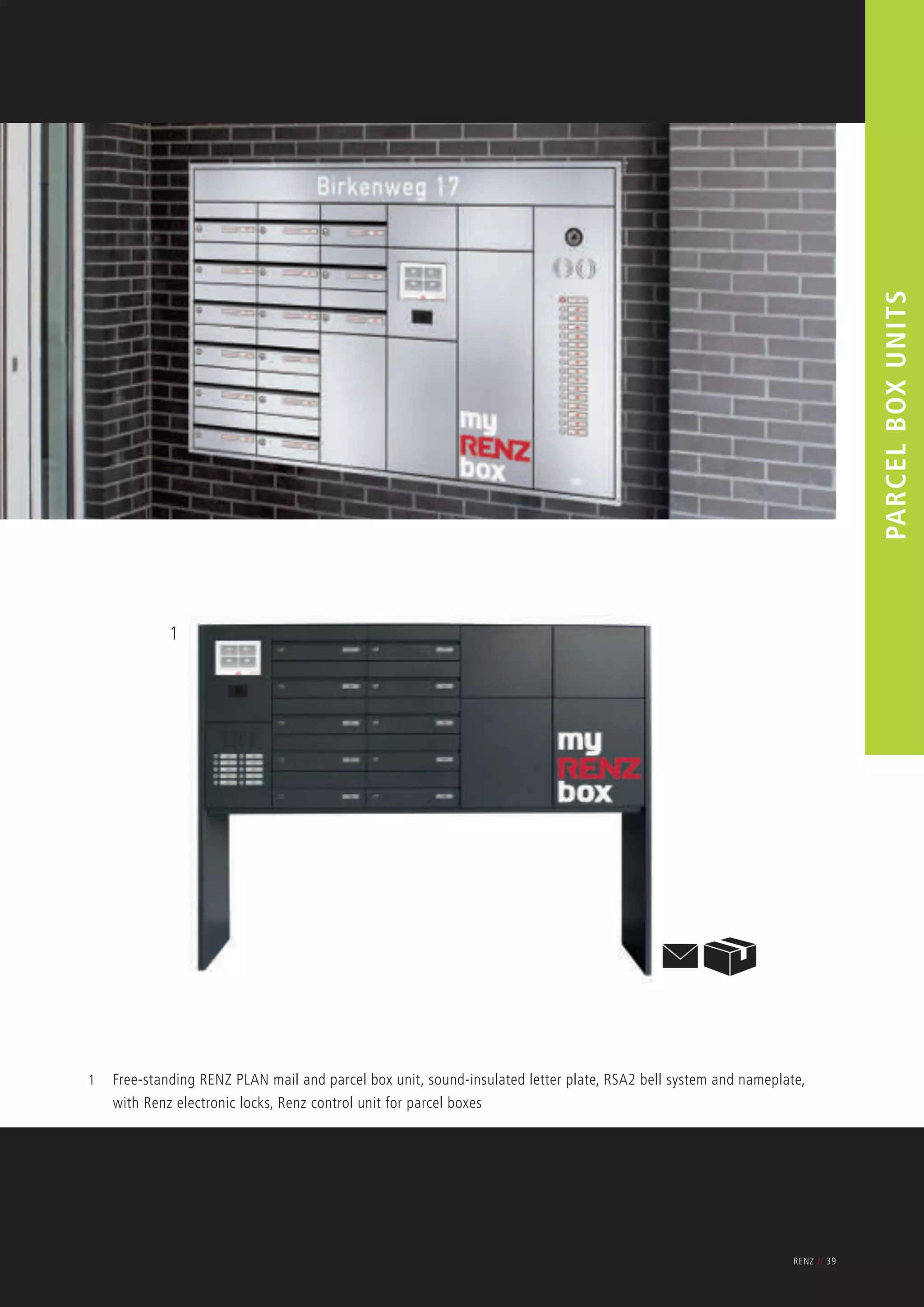 myRENZbox Intelligent Parcel Delivery Box Brochure | PDF