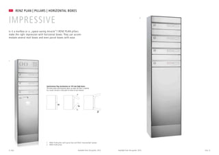 RENZ PLAN S Mail & Parcel Box Brochure | PDF