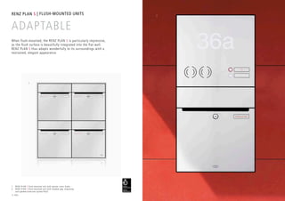 RENZ PLAN S Mail & Parcel Box Brochure | PDF