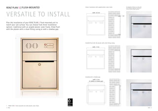 RENZ PLAN S Mail & Parcel Box Brochure | PDF