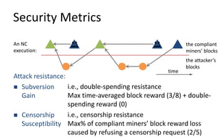Ren Zhang: Evaluating proof-of-work consensus protocols' security | PPT