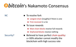 Ren Zhang: Evaluating proof-of-work consensus protocols' security | PPT