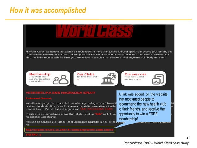 Renzoo Worldclass Casestudy | PPT