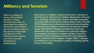 Militancy and Terrorism Report (Islam).pptx